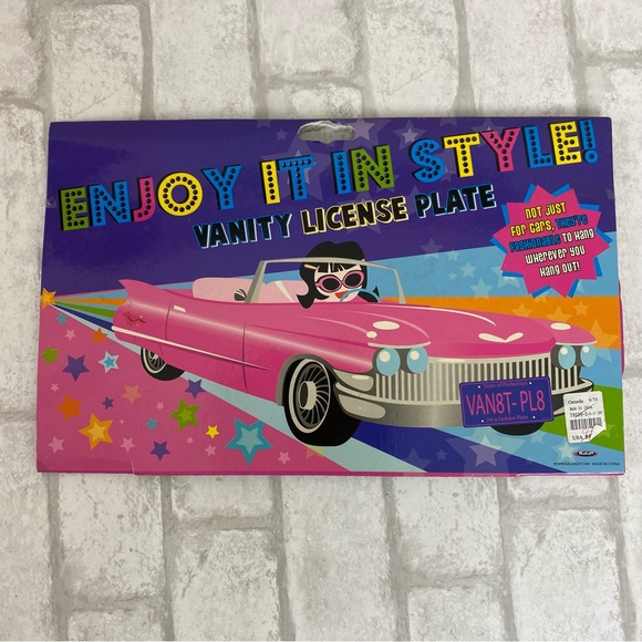 Claire's | Wall Decor | Claires Y2k Boycrazy License Plate Girly | Poshmark